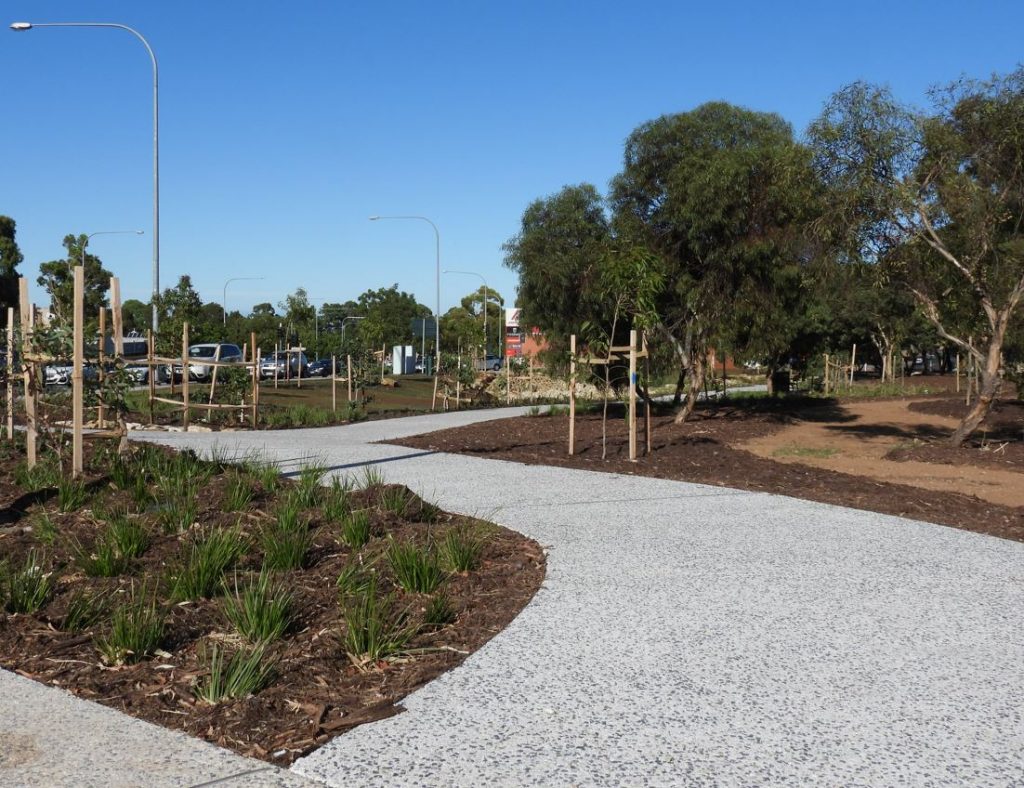 Urbans' streetscaping project in Modbury - Urbans